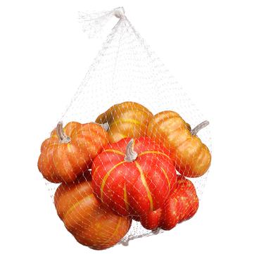 Classic Fall Harvest Assorted Orange Mini Pumpkin Set of 6 – Darby ...