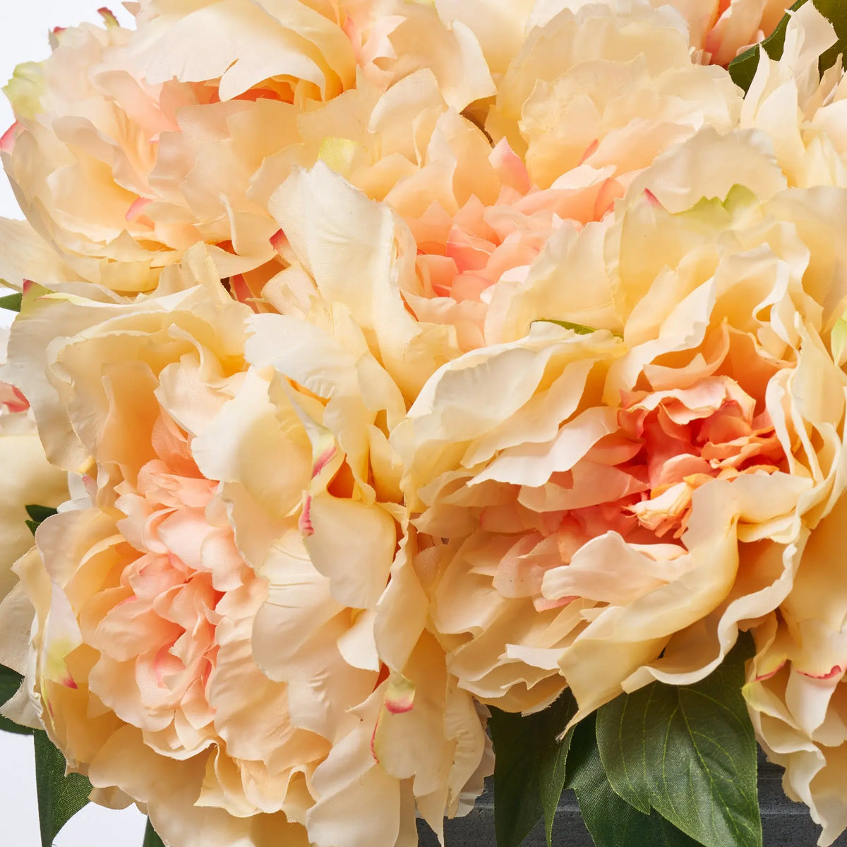 Faux Peony Bush Outdoor Urn Filler Spring Summer Arrangement - Availab ...
