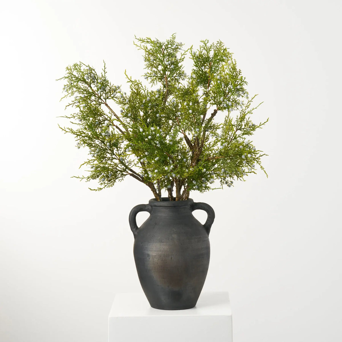 Juniper Berry Branch Spray - 33" – Darby Creek Trading