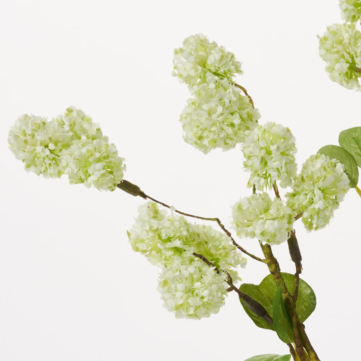 Green Mini Viburnum Everyday Spring Faux Foliage Stem Spray - 15 ...