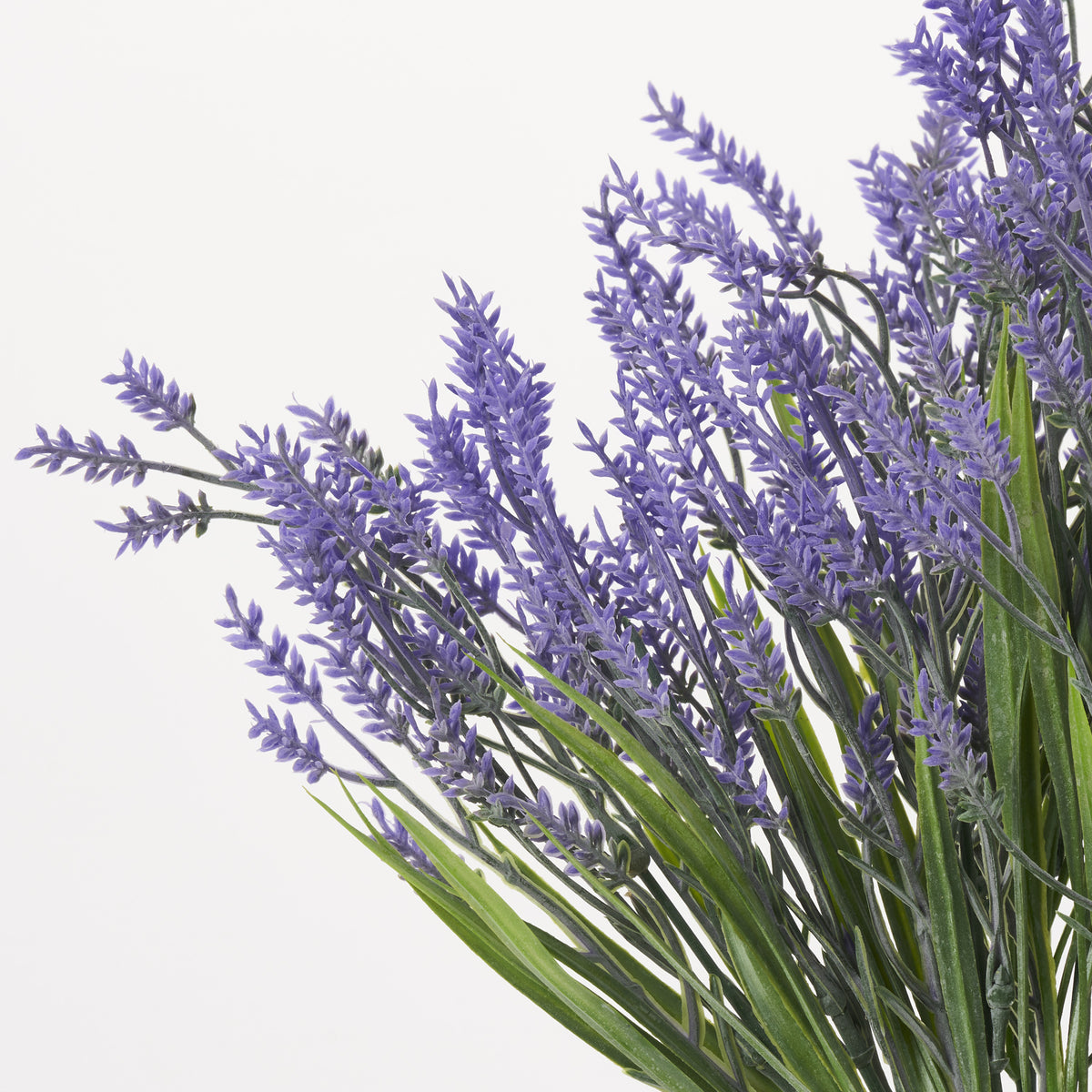 Purple Artificial Lavender Faux Floral Bush Spray - 18" – Darby Creek ...