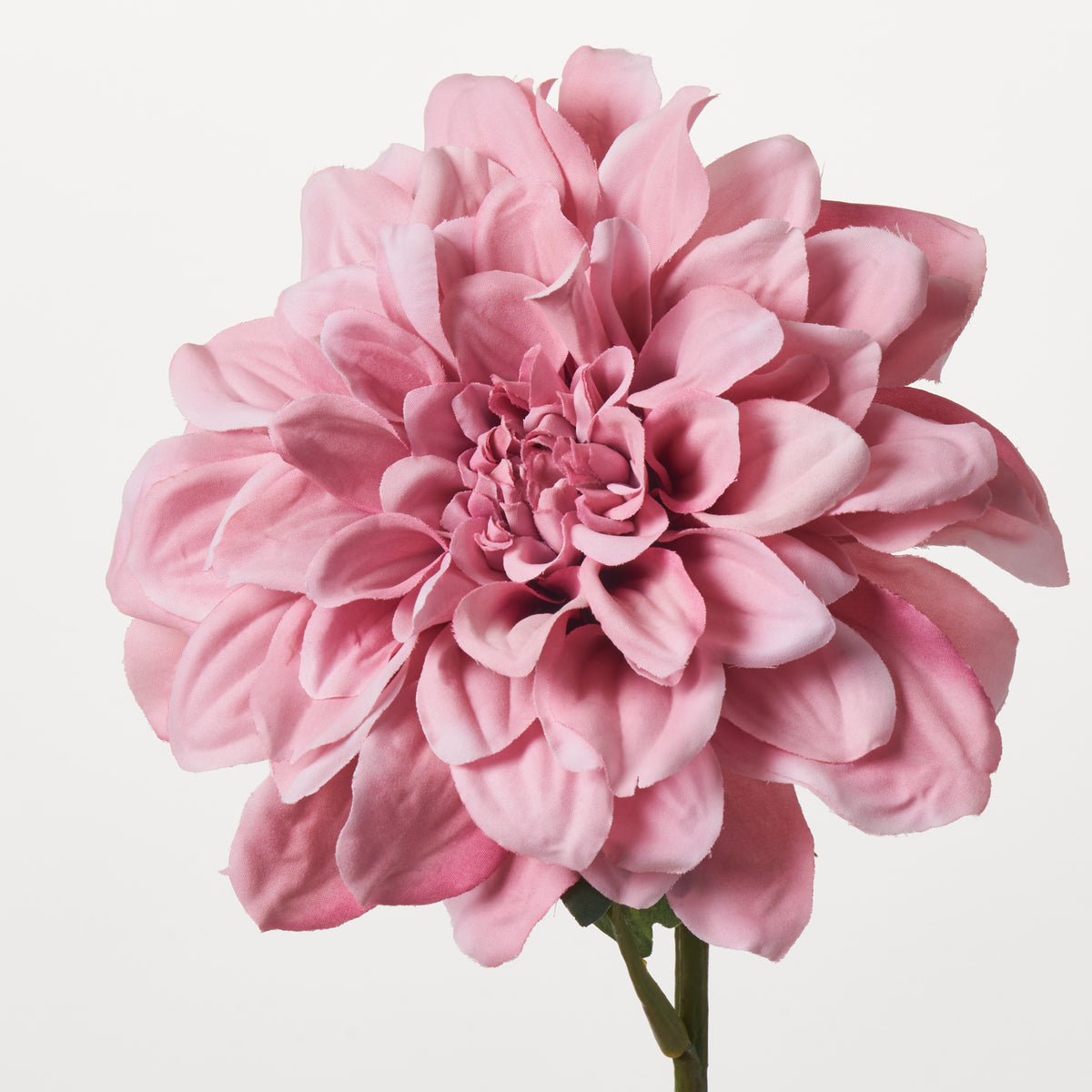 Mauve Pink Dahlia Bloom Single Faux Floral Stem Spray - 28" – Darby ...