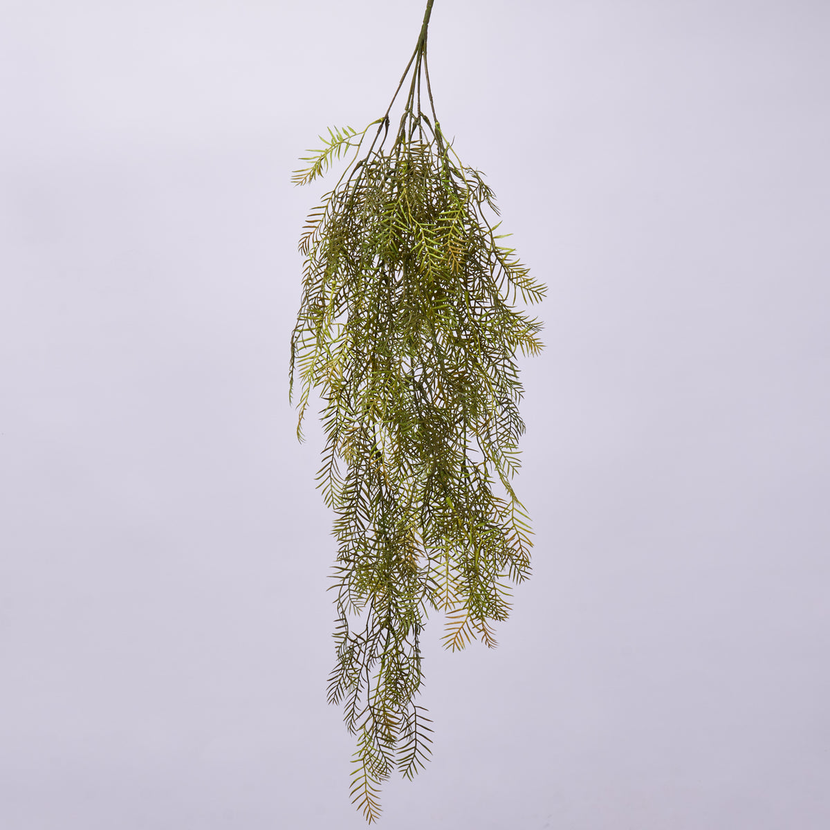 Wispy Forest Green Foliage Faux Pepperberry Hanging Vine Bush Spray ...