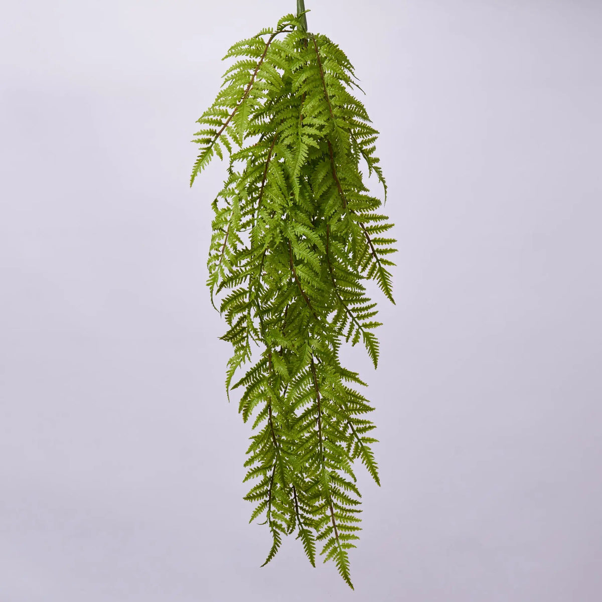 Real Touch Green Hanging Fern Vine Faux Everyday Greenery Bush Spray ...