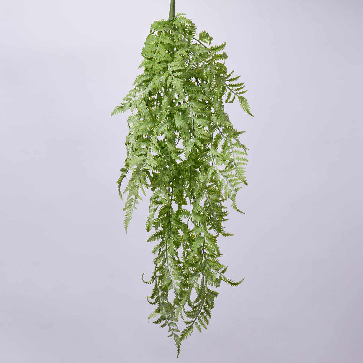 Real Touch Grey Green Hanging Fern Vine Faux Everyday Greenery Bush Sp ...