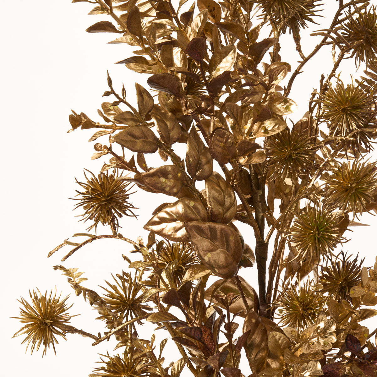 Metallic Bronze Gold Mixed Foliage Spray - 32" – Darby Creek Trading