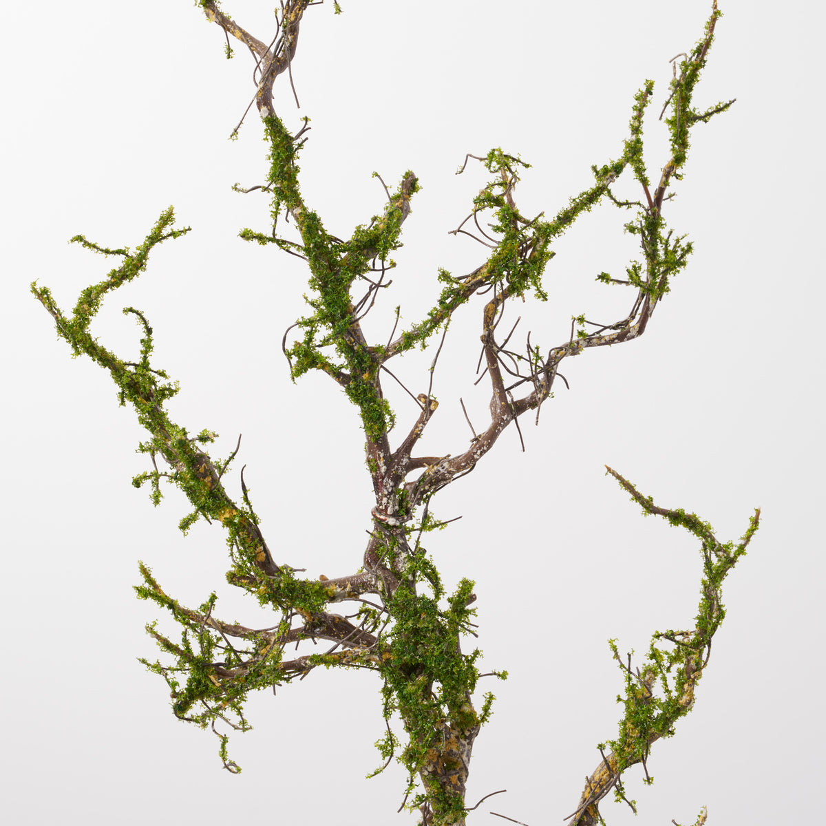 Brown Twig Branch with Green Moss - 20" – Darby Creek Trading