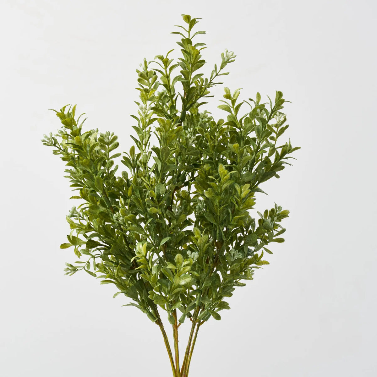 All Seasons Faux Two-Toned Green Boxwood Greenery Bush Spray - 17 ...