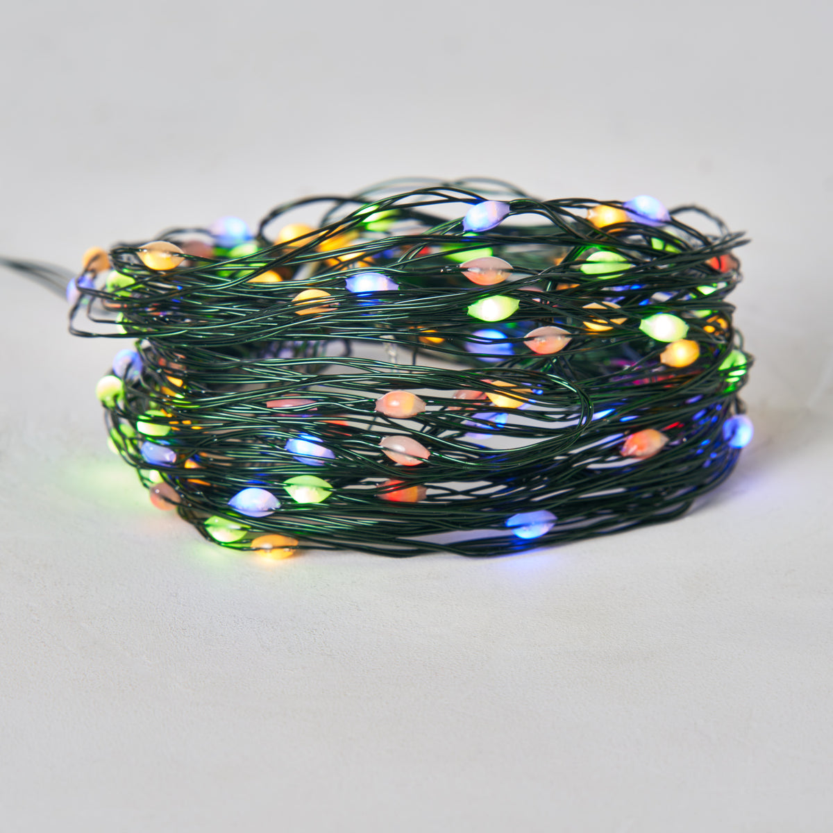 100 Light Dual Color LED Battery Powered Multifunction Light String ...