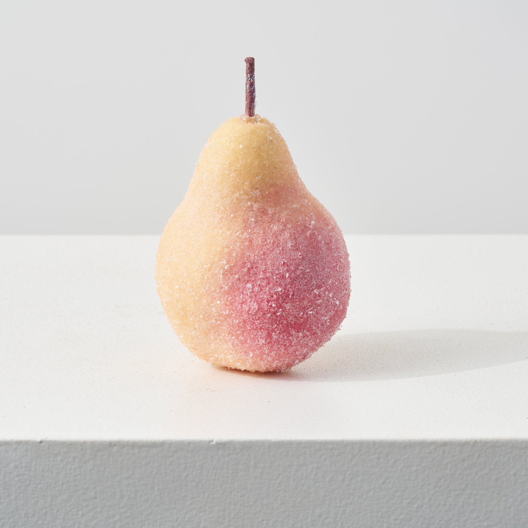 Sugared Frosted Peach Pear Decorative Faux Fruit Bowl Filler – Darby ...