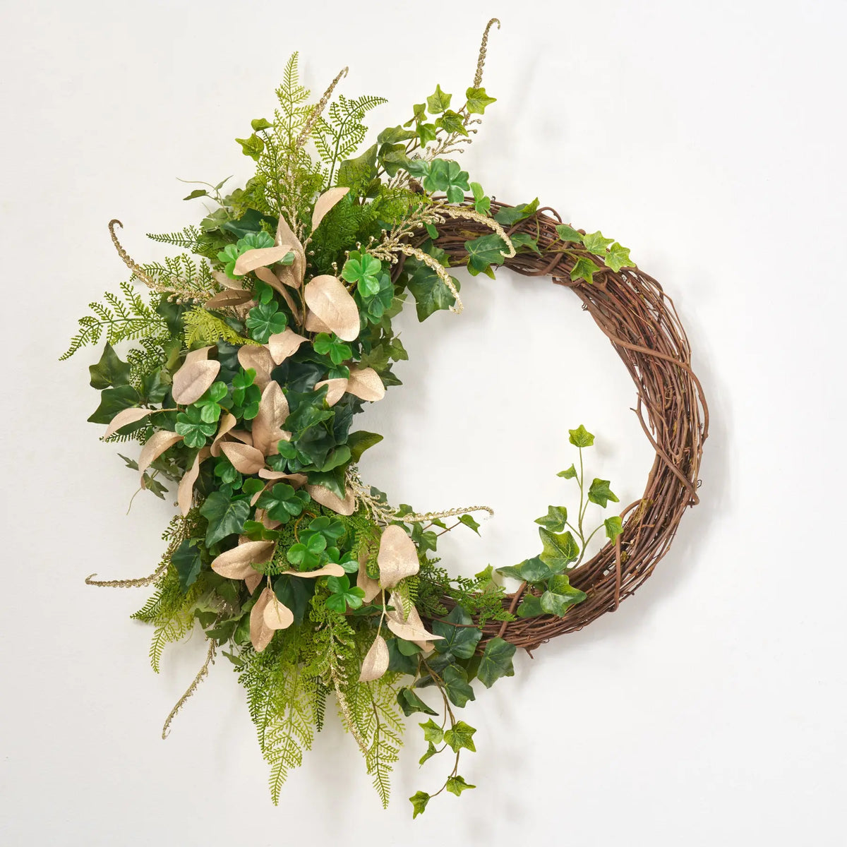 Pot O' Gold St. Patrick's Day Wreath - Handcrafted USA | – Darby Creek ...