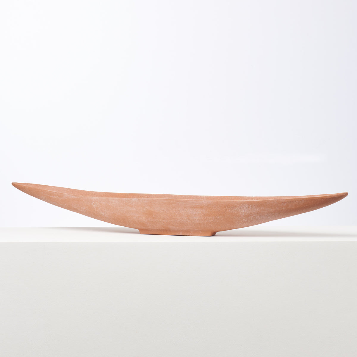 Terracotta Clay Cast Long Boat Tray Decorative Centerpiece Bowl – Darby ...