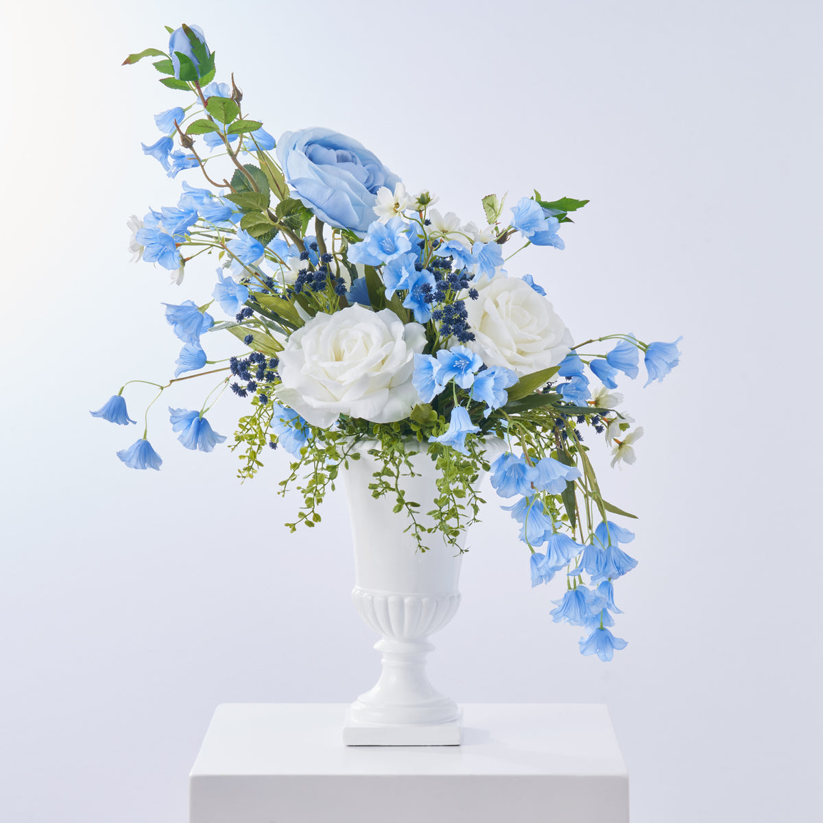 Renewed Focus - Spring Rose with Baby's Breath & Bellflower Everyday A ...