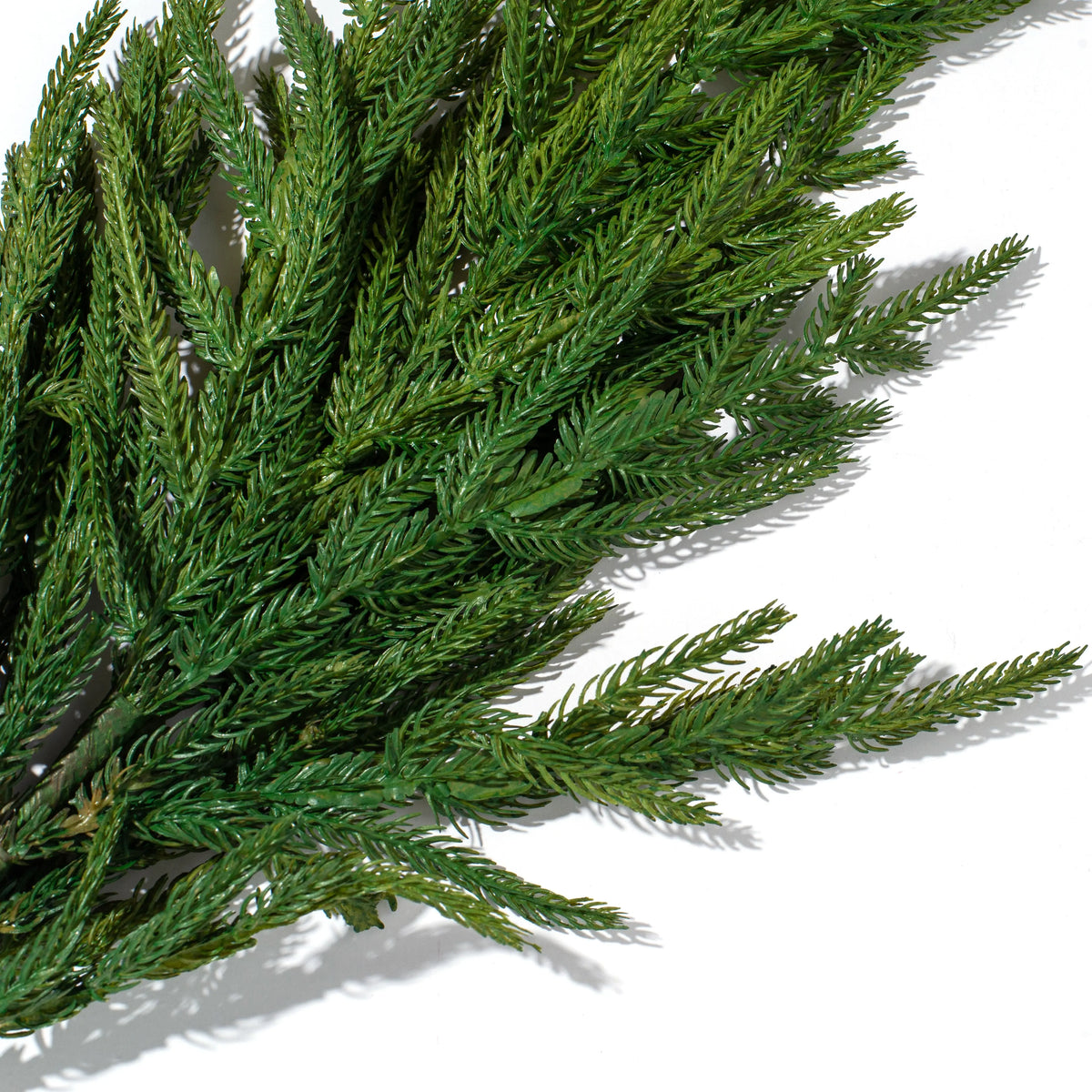 Norfolk Pine Spray 38" - Real Touch Christmas Greenery Stem – Darby ...