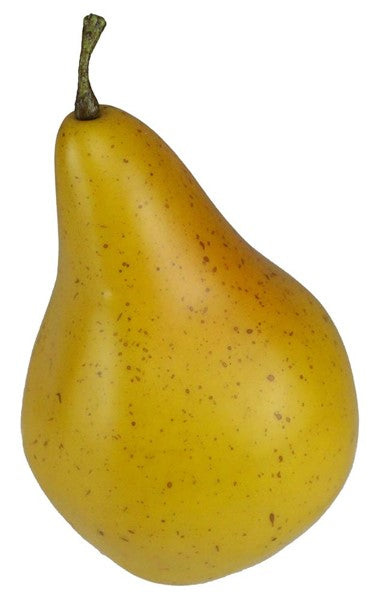 Half a Dozen Orchard Fresh Decorative Faux Gold Yellow Pears – Darby ...