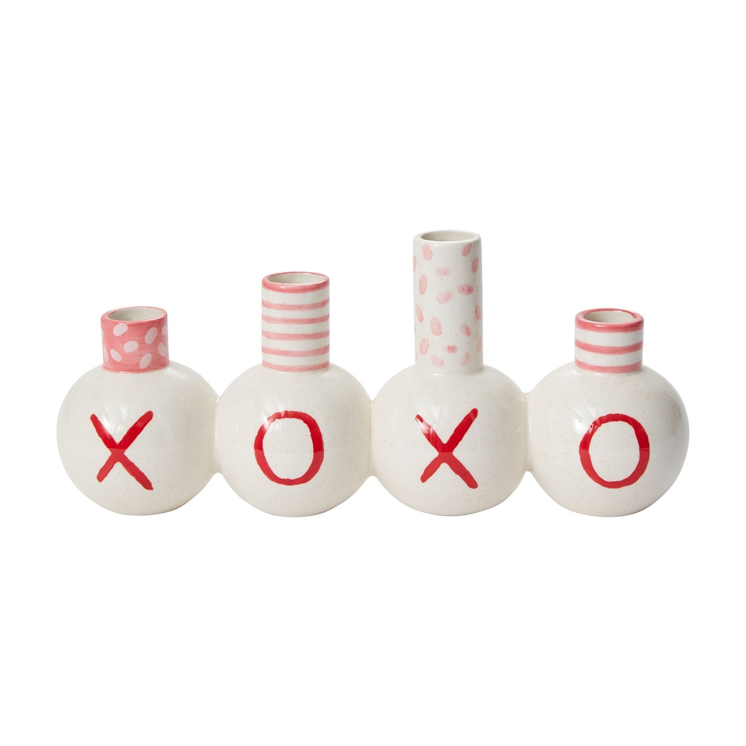 Ceramic XOXO Valentine Love Note Bud Vase Decor – Darby Creek Trading