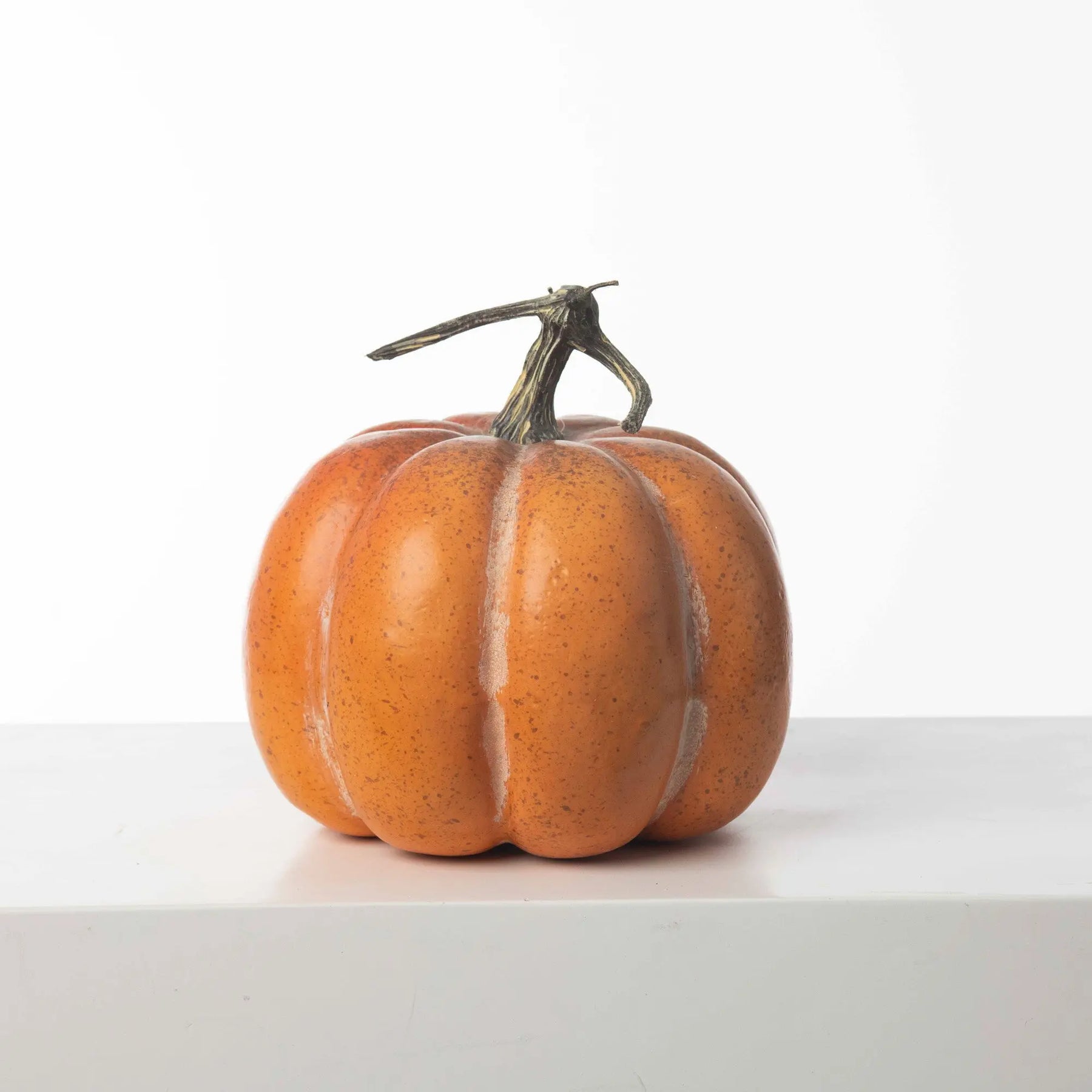 Medium-Sized Orange Pumpkin Halloween & Thanksgiving Fall Home Décor ...