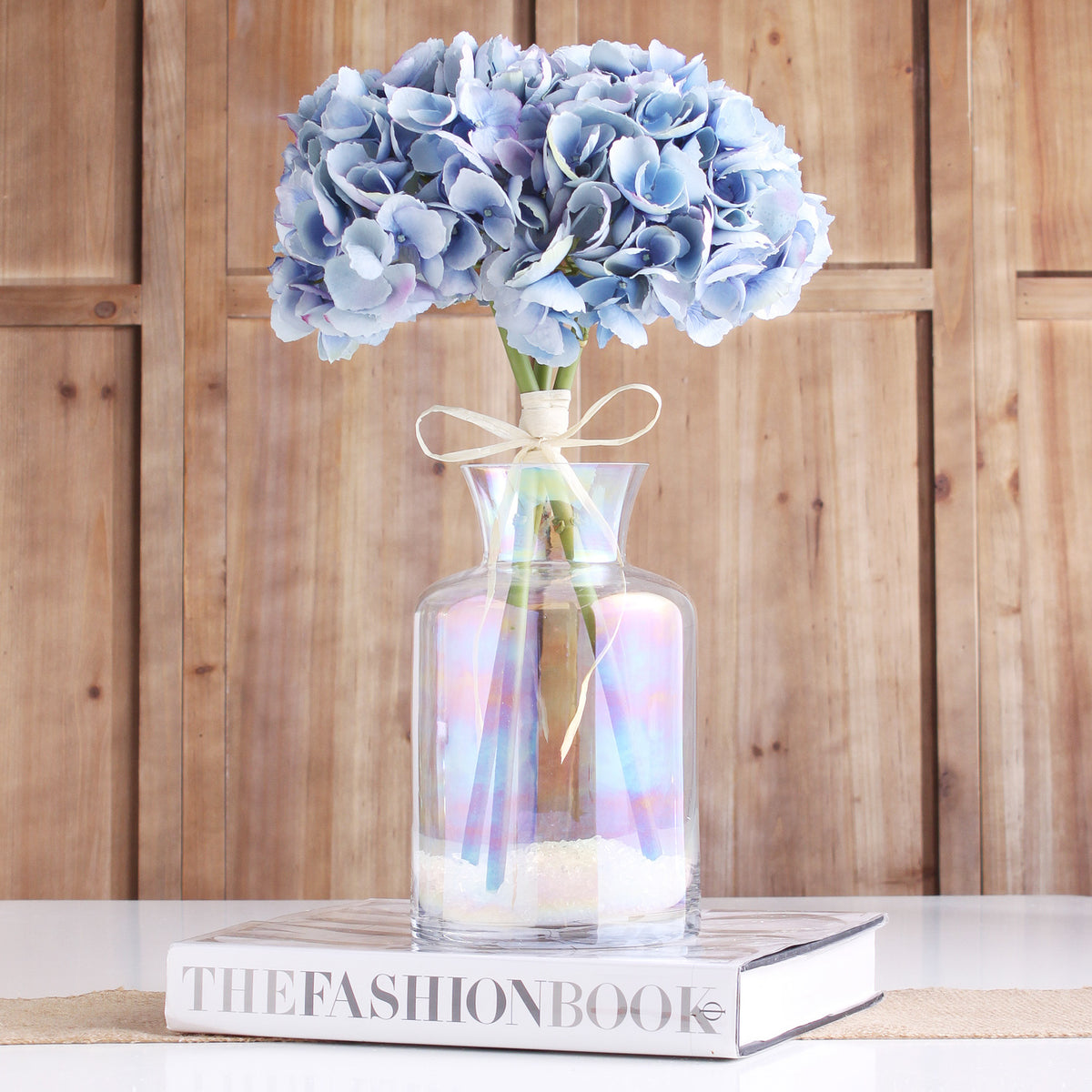The Perfect Hydrangea Light Blue ~ Forever Floral Silk 19 Inch Stem ...