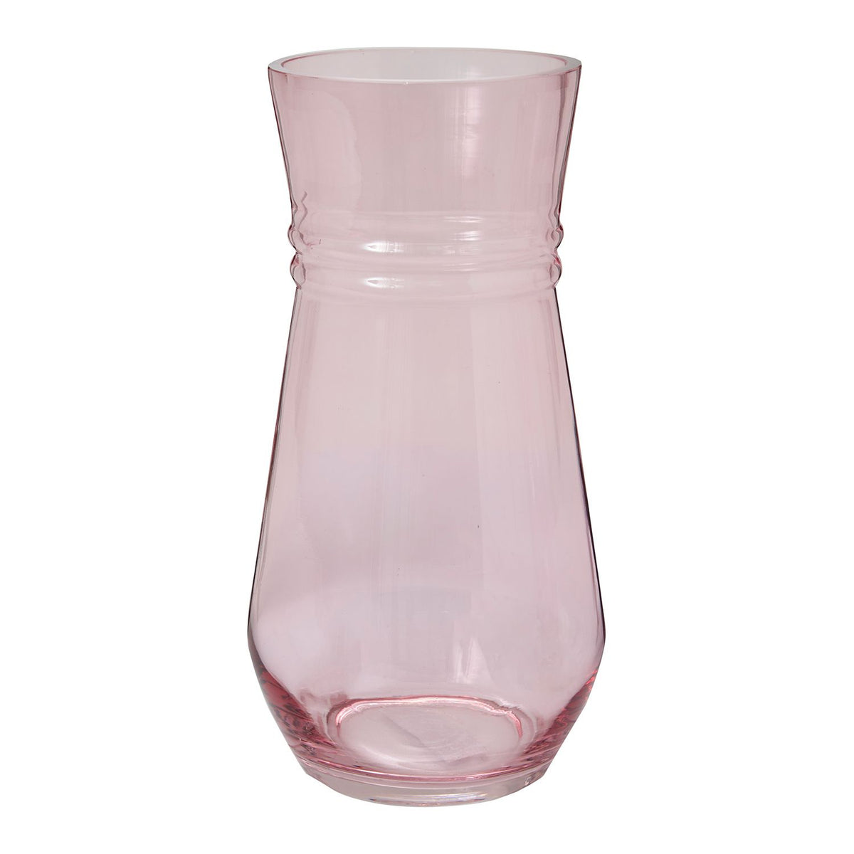 Pink Tinted Glass Hurricane Floral Vase – Darby Creek Trading